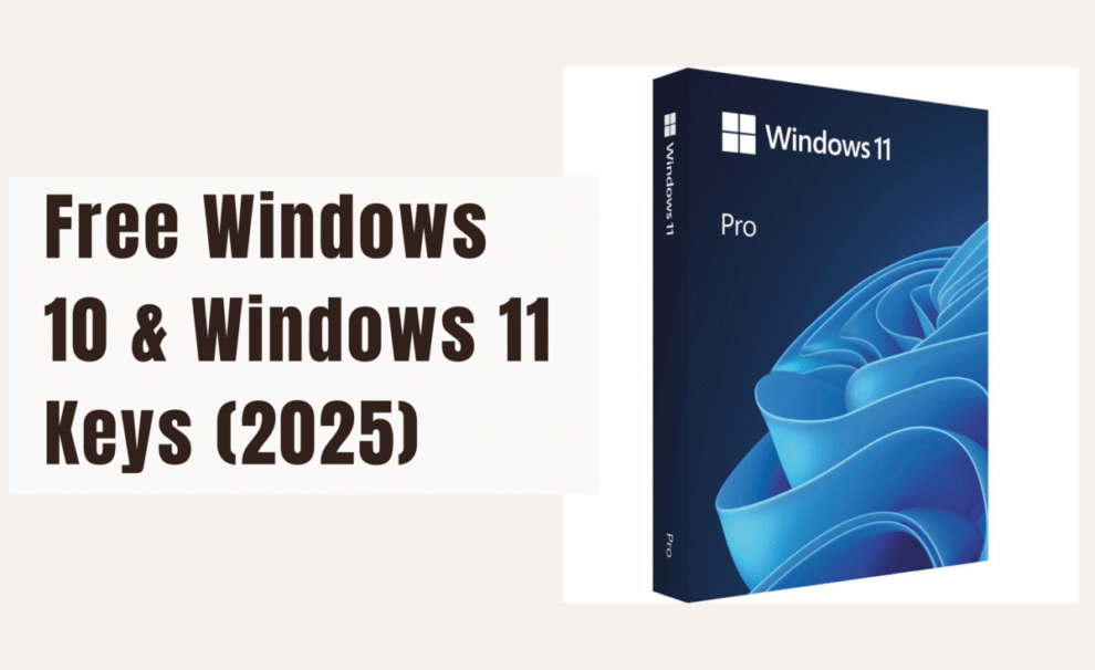 Free Windows 10 & 11 Product Keys for 2026 (Official KMS & Generic Keys ...